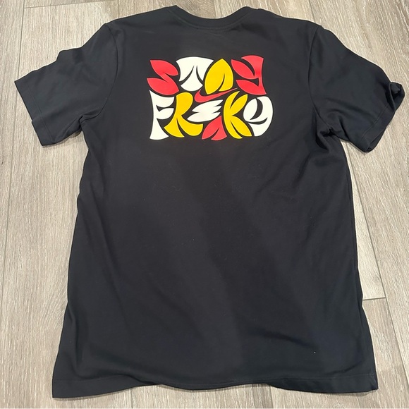 Nike | Shirts | Nike Stay Freaky Black Dri Fit Tshirt Medium | Poshmark